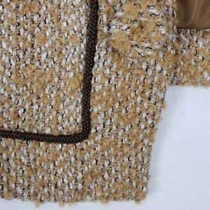 Rope Picnic | Jackets & Coats | Rope Picnic Tweed Button Down Coat ...